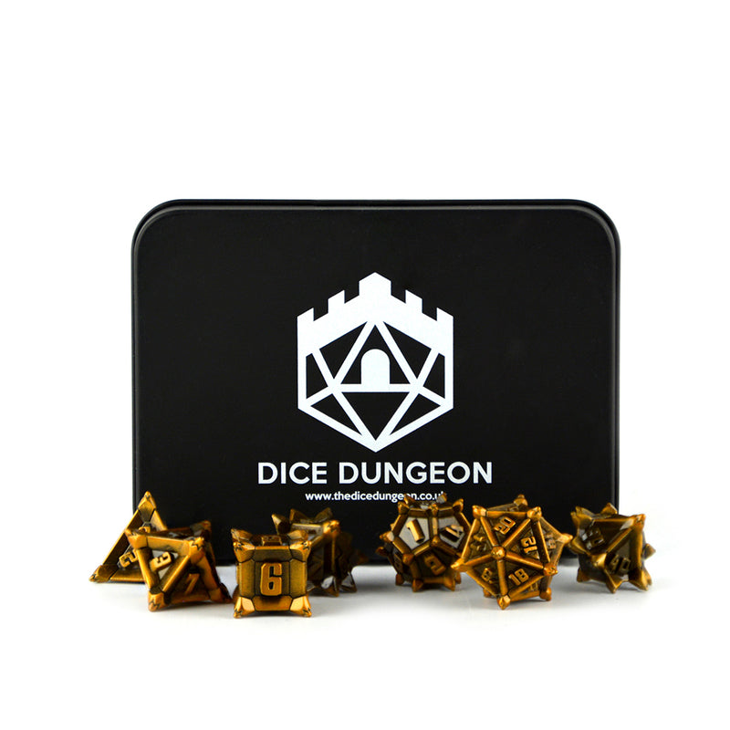 Metal DND Dice